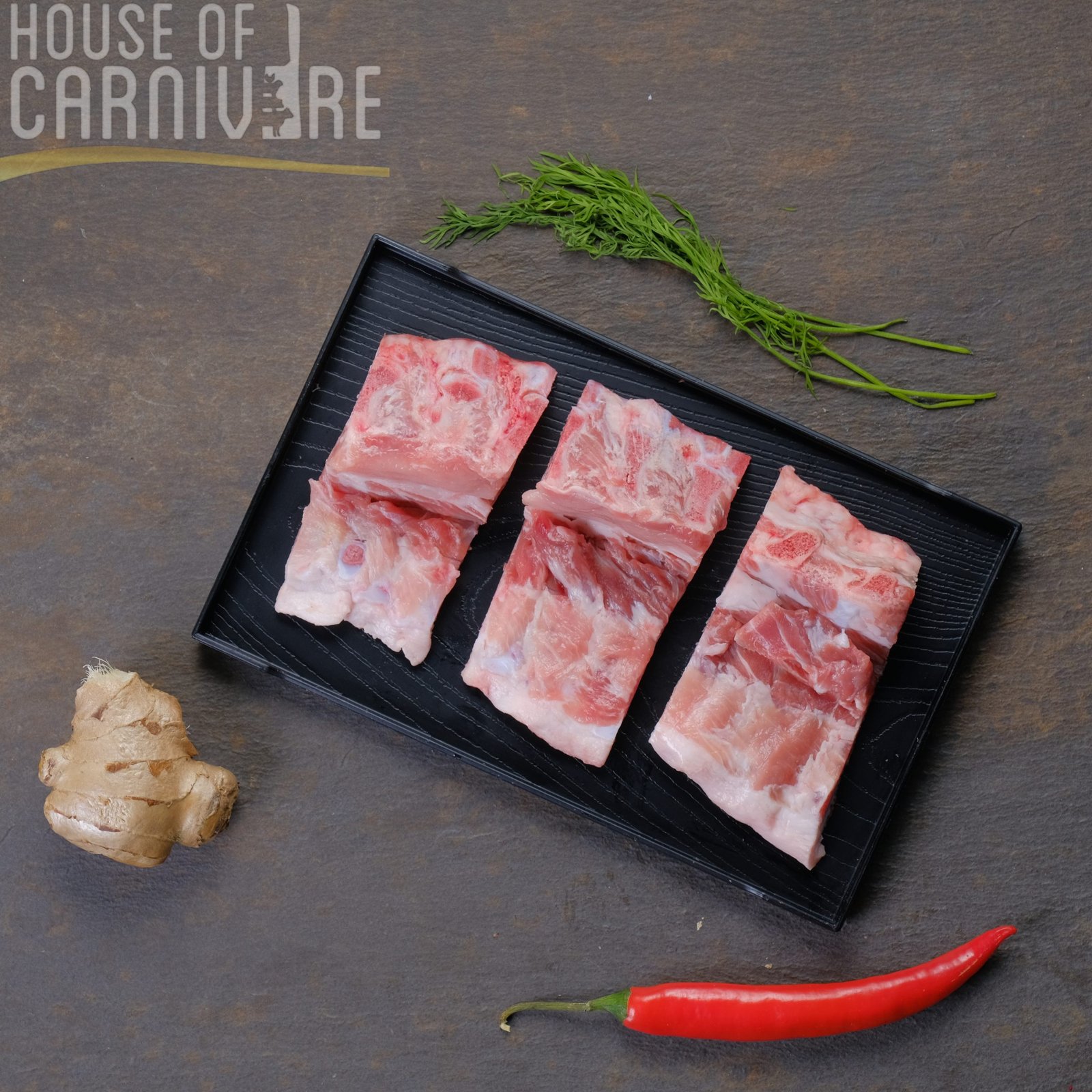 Pork Back Bone 猪背骨/龙骨 – House of Carnivore